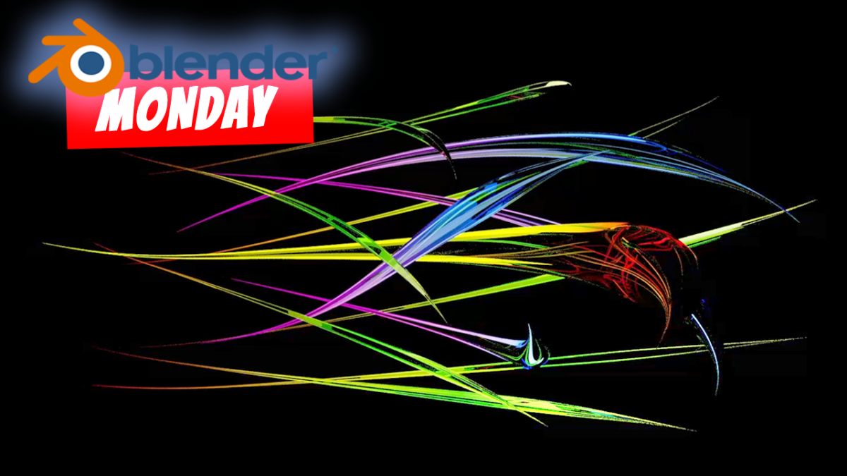 Animated Streaks rendered in Blender 3D - 601MEDIA